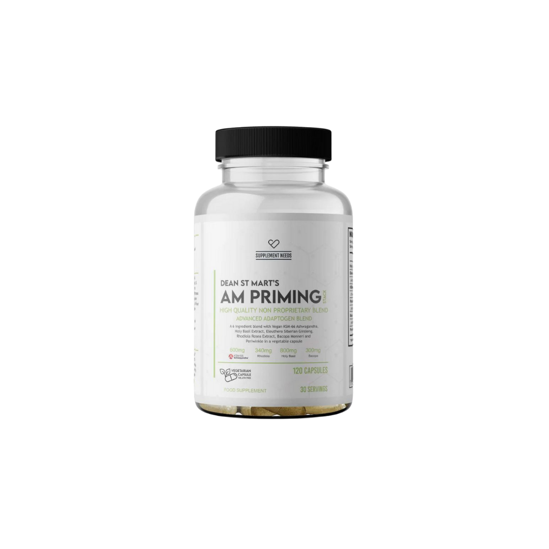 Supplement Needs AM Priming Stack - Capsules 120 – Full Boar Sports