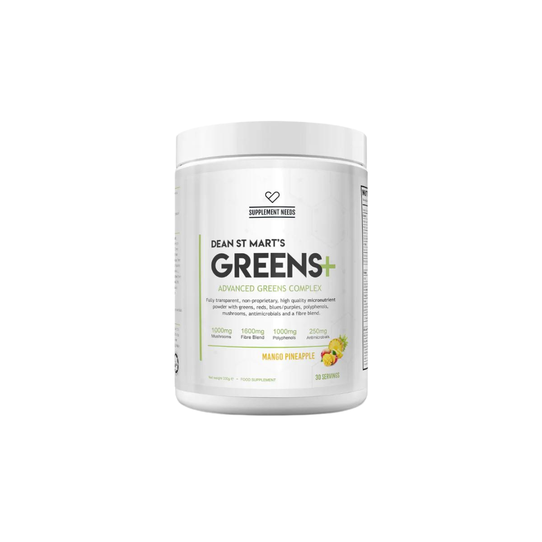 Supplement Needs Greens plus - 330g (30 servings) – Full Boar Sports