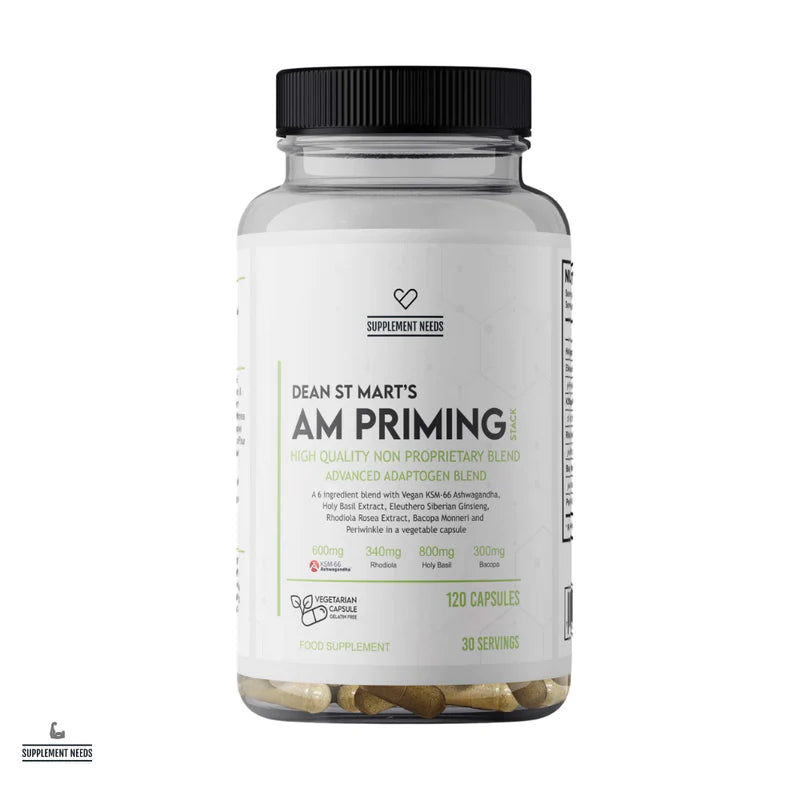 Supplement Needs AM Priming Stack - Capsules 120 – Full Boar Sports