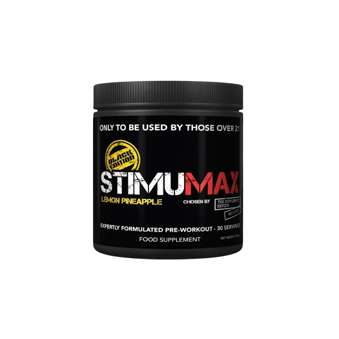 Stimumax black edition pre workout – Full Boar Sports