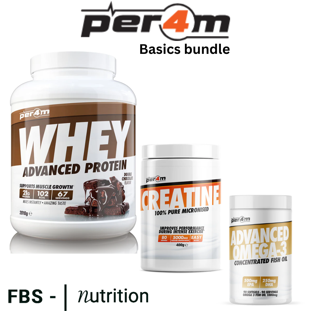 PER4M Whey Basics Bundle – Full Boar Sports