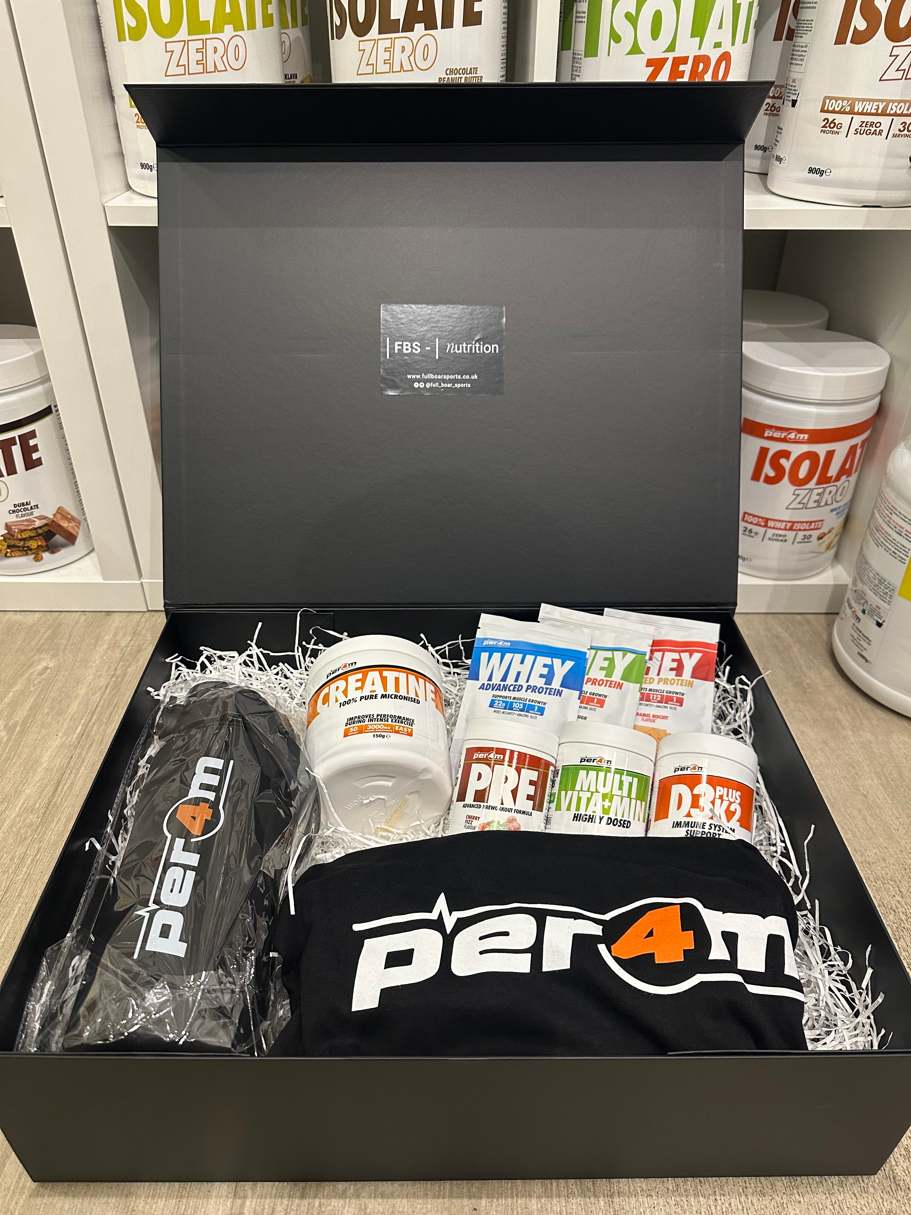 FBS X Per4m Premium Gift Box Set – Full Boar Sports